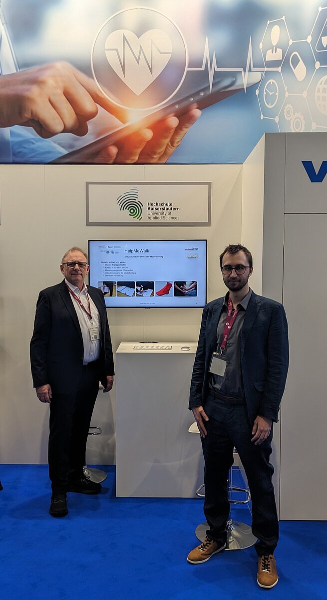 Digitale Orthesenversorgung: Hochschule Kaiserslautern präsentierte ...